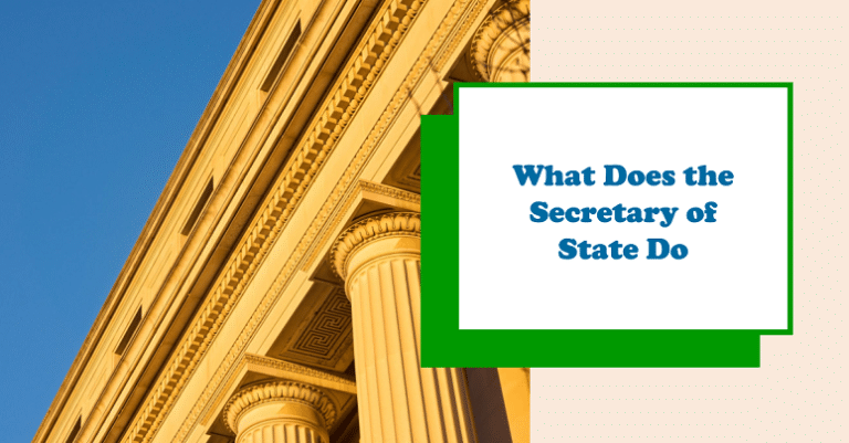 What Does the Secretary of State Do - OF The Law