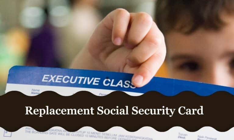 Replacement Social Security Card for a Child - OF The Law